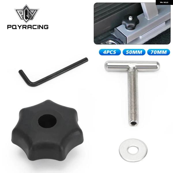 VW T5/T6 マルチバン用 50MM/70MM ロックレール マルチフレックスボード用 ネジボルトセット 4個セット 固定用 Tボルトネジ カスタム パーツ アクセサリーHigh-concerned chemical:NoneBrand...