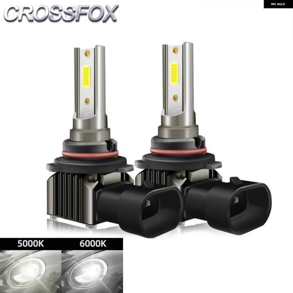 2個 車用 LED ヘッドライト バルブ H8 H9 H11 H7 60W 12000LM 9005 HB3 9006 HB4 5000K 6000K フォグライト 12V LED ランプアンプル カスタム パーツ アクセサリーHigh-c...