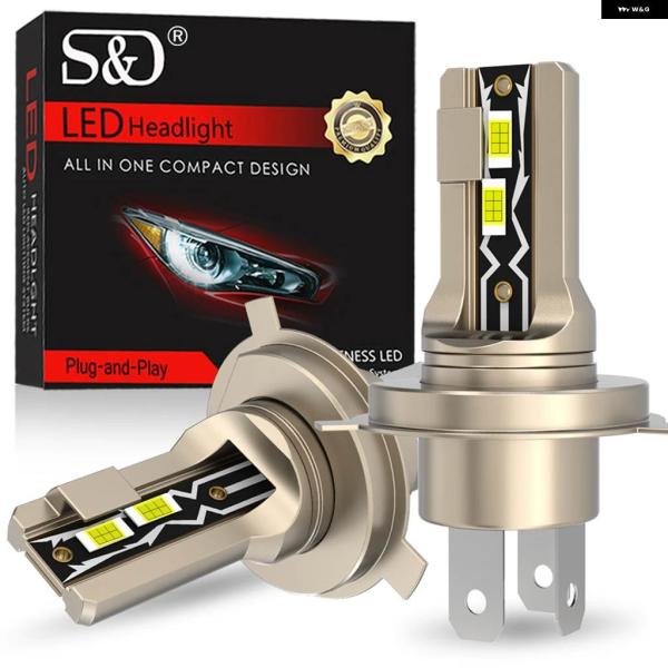 30000LM H4 LED ヘッドライト CANBUS LED H4 ヘッドランプ ターボ LED H4 9003 ハイ/ロービーム ヘッドライト バルブ 12V 24V 6500K カスタム パーツ アクセサリーHigh-concern...