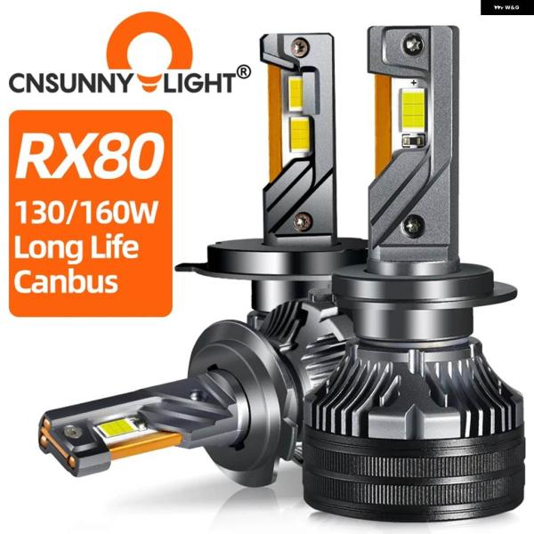H7 LED ヘッドライト バルブ H11H4H890059006H1カー LED ヘッドライト 3570 CSPチップ6000Kクールホワイト高出力160W カスタム パーツ アクセサリーHigh-concerned chemical:N...