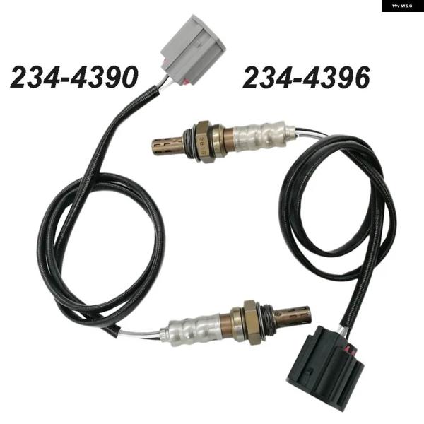 2個 O2オキシセンサー マツダ 5 2.3L 2006-2007 マツダ 3 2.0L 2.3L 2004 2005 アップストリーム ダウンストリーム 4線式 234-4396 234-4390 カスタム パーツ アクセサリーType:...
