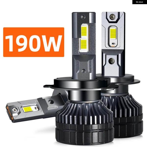 190Wスーパーカー LED ヘッドライト バルブ H1 H7 H4 H11 H8 9005 HB3 9006 HB4 D2H D1S 6000Kホワイトライト カスタム パーツ アクセサリーHigh-concerned chemical:...