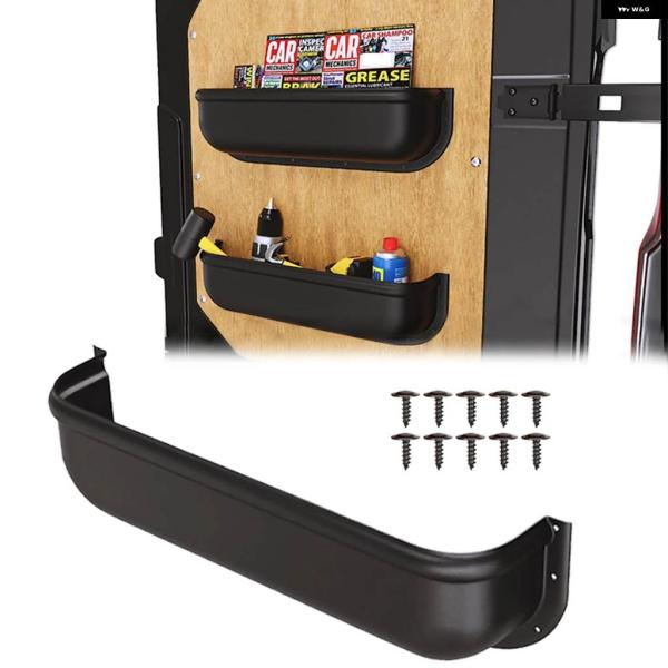 45CM 車用ドア オーガナイザー バン キャンピングカー 収納 ポケット シェルフ ラック ツール 収納 バーンドア 収納 ボックス 車用 カスタム パーツ アクセサリーHigh-concerned chemical:NoneType:A...