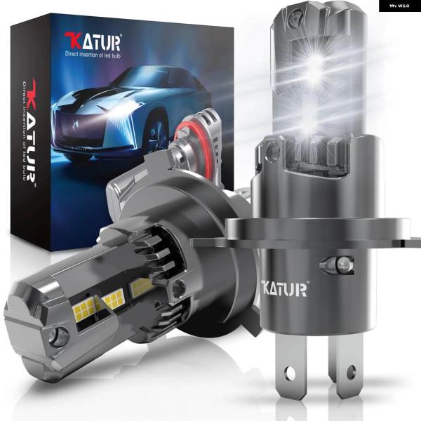 2個 20000LM H4 9003 HB2 LED CANBUS ターボ ヘッドライト バルブ 100W ハイ/ロービーム アウディ BMW メルセデス ベンツ フォード VW ホンダ カスタム パーツ アクセサリーHigh-concer...