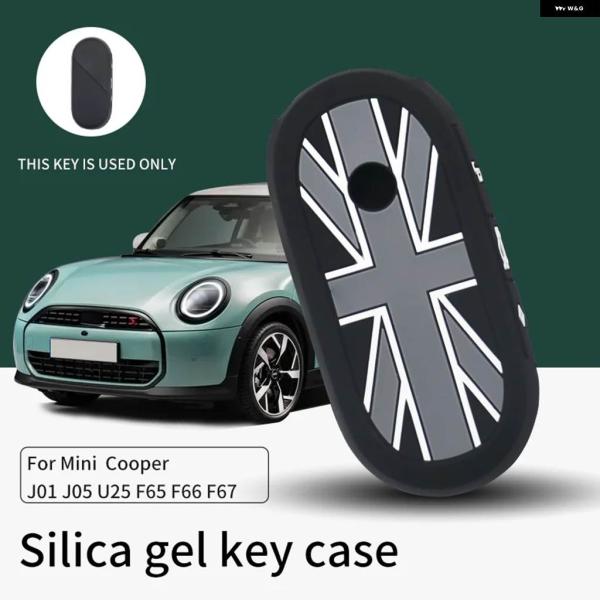 リモートキーケースカバー シェル MINI COOPER U25 F65 F66 F67 J01 J05 COUNTRYMAN シリコンキーカバー 車 カスタム パーツ アクセサリーHigh-concerned chemical:NoneB...