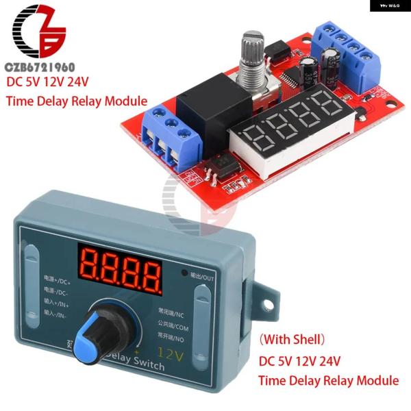 DC 5V 12V 24V 遅延時間リレー トリガータイマー 制御 スイッチ LCD ディスプレイ サイクルタイムタイマー遅延スイッチ回路基板 カスタム パーツ アクセサリーHigh-concerned chemical:NoneModel...