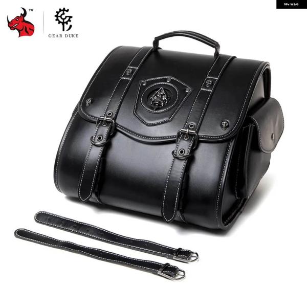 レトロ バイク リアシートバッグ バイク テール 収納 バッグ防滴仕様 バイク バックシートバッグ 収納 ツールバッグ 31L カスタム パーツ アクセサリーHigh-concerned chemical:NoneItem Diameter...