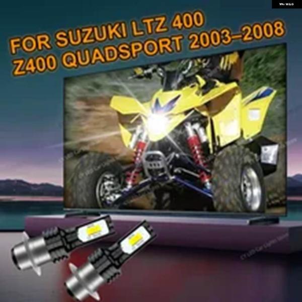 6000K CANBUS オートバイ 80W LED ヘッドライト バルブ LTZ 400 Z400 QUADSPORT 2003 - 08 カスタム パーツ アクセサリーHigh-concerned chemical:NoneColor ...