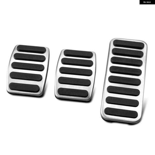 VITARA 2015-2025 / SX4 S-CROSS 2007-2025 マニュアル ステンレス クラッチ ブレーキ アクセル ペダル パッド カバー セット 2022 - 24 カスタム パーツ アクセサリーHigh-concer...