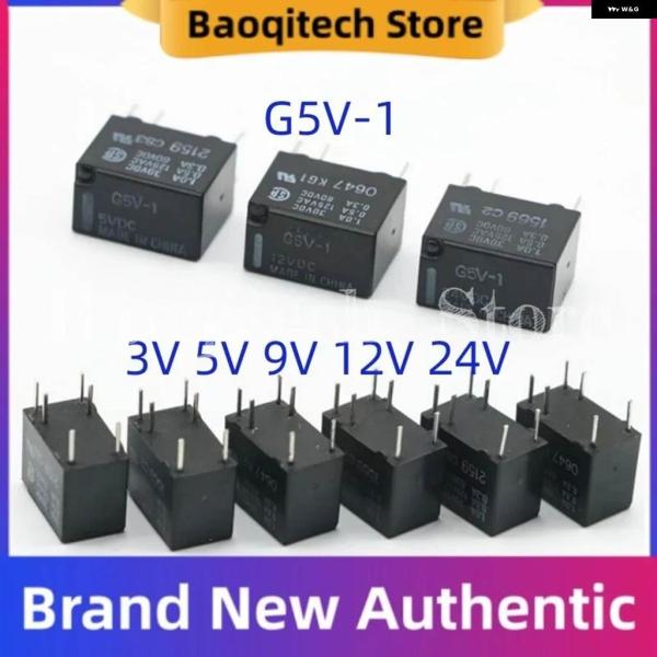 5 10 20個 G5V-1 - 3V 5V 9V 12V 24V 6ピン 1A DC12V 5VDC 12VDC 24VDC 信号リレー オムロン カスタム パーツ アクセサリーHigh-concerned chemical:NoneOr...