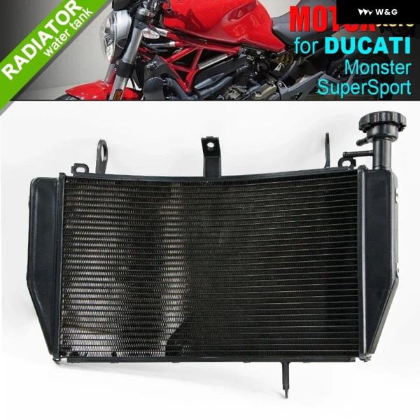 ドゥカティ MONSTER 821 1200 SUPERSPORT 936 939 950 S MONSTER821 2015 - 2021 ステルスクーラー冷却用 オートバイ バイク ラジエーター カスタムパーツ アクセサリー 交換用部品...