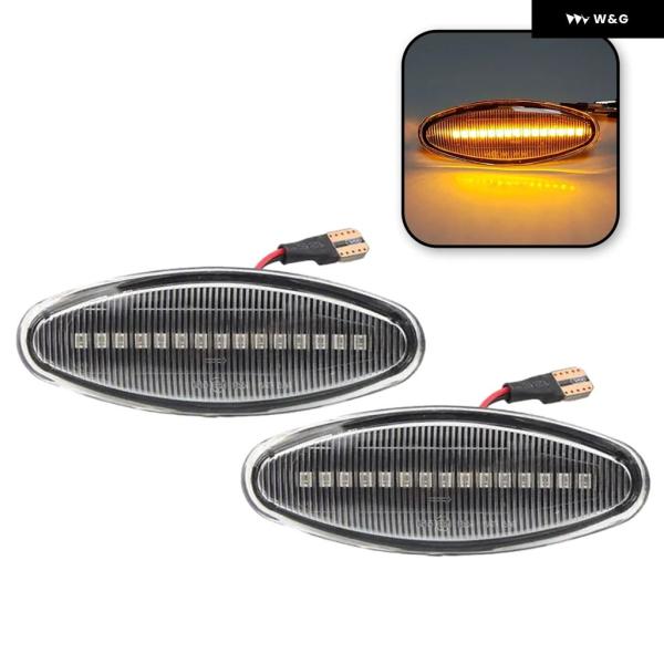 クリアレンズ バンパー サイドマーカー ウィンカーライト ランプ ジャガー Sタイプ XK8 XKR XJ X350 2003-05 カスタムパーツ アクセサリー 交換用部品Hign-concerned Chemical:NoneVolta...