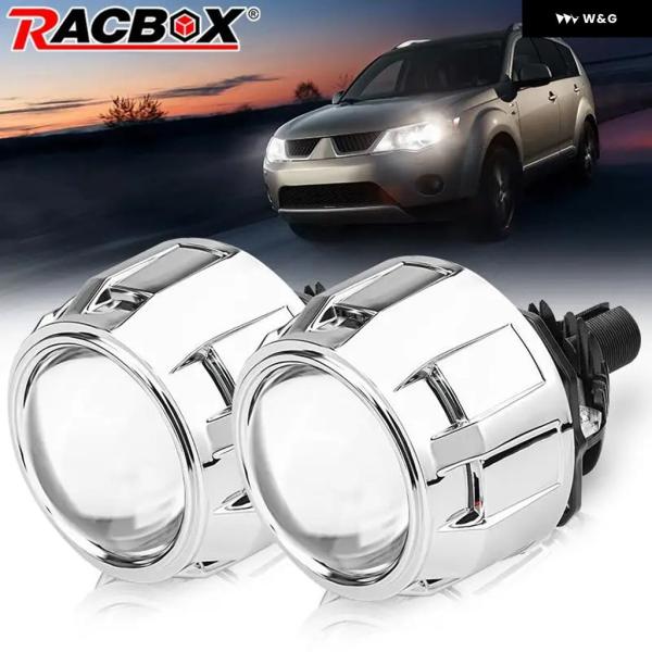 2.5インチ バイLEDレンズ 100W 20000LM LEDプロジェクターレンズ ヘッドライト H4 H7 9005 9006 LED ヘッドランプ 電球 車 オートバイ バイク レトロフィット カスタムパーツ アクセサリー 交換用部品...