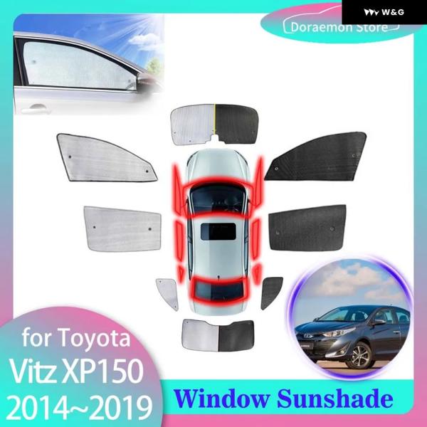 フルカバー サンシェード トヨタ ヴィッツ ヤリス ヴィオス XP150 2014~2019 フロント バイザー マット リアサイドウィンドウ フロントガラス カーテン アクセサリー カスタムパーツ アクセサリー 交換用部品Product ...