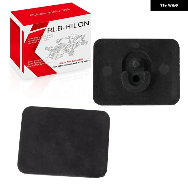 リーフ スプリング エンドチップ パッド アンチスクイーク クッション ゴム サイレンサー トヨタ ハイエース コミューター/スーパーグランディア GL 2005-2019 2個 カスタムパーツ アクセサリー 交換用部品Brand Name...