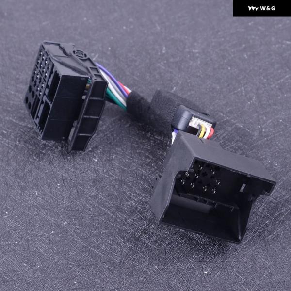 車内RCD330固定バッテリー排出クアッドロック アダプター ケーブル オートVW フォルクスワーゲン ゴルフ GTI MK5 MFSW カスタムパーツ アクセサリー 交換用部品Hign-concerned Chemical:NoneSpe...