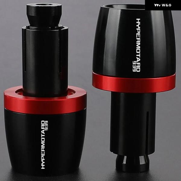 22MM ハンドルバー エンド ドゥカティ HYPERMOTARD939 HYPERMOTARD 939 2018 汎用 CNC ハンド グリップ ハンドルバー エンド プラグカバー アクセサリー カスタムパーツ アクセサリー 交換用部品H...