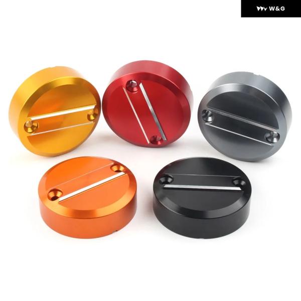 オートバイ バイク CNC フロント ブレーキ フルード リザーバー カバー キャップ ドゥカティ MULTISTRADA 950 1200 1260 HYPERMOTARD など カスタムパーツ アクセサリー 交換用部品Protectiv...