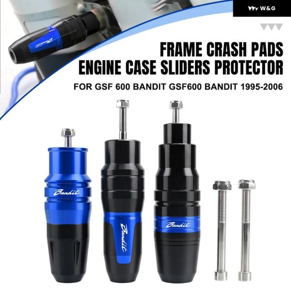 スズキ GSF 600 BANDIT GSF600 BANDIT 1995-2006 オートバイ バイク アクセサリー CNC 落下防止 エキゾースト スライダー クラッシュ パッド スライダー カスタムパーツ アクセサリー 交換用部品Hi...
