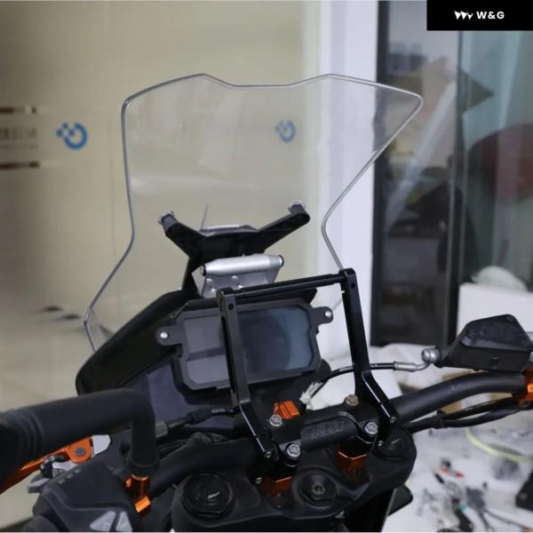 オートバイ バイク スマートフォン スタンド ホルダー GPSナビゲーションプレート ブラケット ハスクバーナ 701 エンデューロ/スーパーモト 701 2016-2020-23 カスタムパーツ アクセサリー 交換用部品Hign-conc...