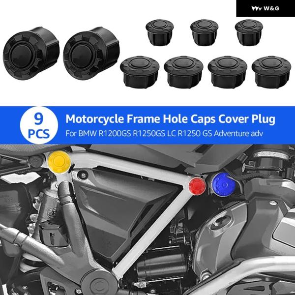 BMW R1200GS R1250GS R1200GS LC ADVENTURE ADV R1250GS ADVENTURE 2014-2021-23 オートバイ バイク フレーム ホールキャップカバー プラグ カスタムパーツ アクセサリー...