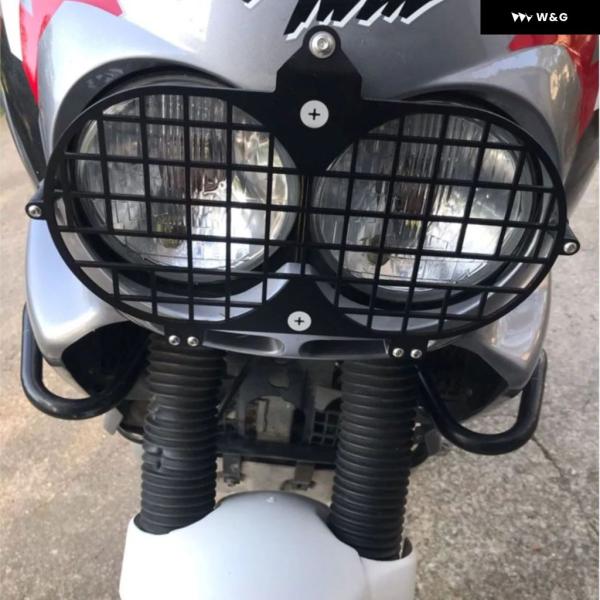 オートバイ バイク アクセサリー ホンダ アフリカツイン XRV750 XRV 750 アフリカツイン 750 1996 - 2002 ヘッドライト グリル ガードカバー カスタムパーツ アクセサリー 交換用部品Protective par...