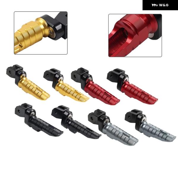 1ペア オートバイ バイク フロント フットレスト フットペグ アルミ ドゥカティ MOSTER 821 937 950 1100 1200 SCRAMBLER 400 カスタムパーツ アクセサリー 交換用部品Protective part...