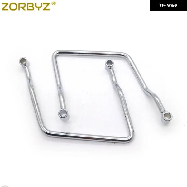 クローム 15CM サドルバッグ サポート バー バー マウント ブラケット カワサキ バルカン VN 800 800A クラシック カスタム パーツ アクセサリーSpecial Features:Saddle bag Support Ba...