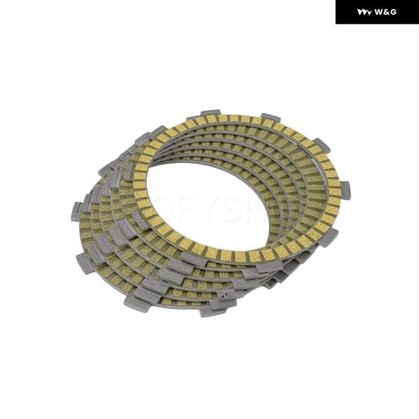 ホンダ シャドウ 400 2002-2008 NV 400 NV400 NV400C NV400DC スラッシャー オートバイ クラッチ フリクションプレート 6個 紙ベースキット カスタム パーツ アクセサリーItem Weight:0....