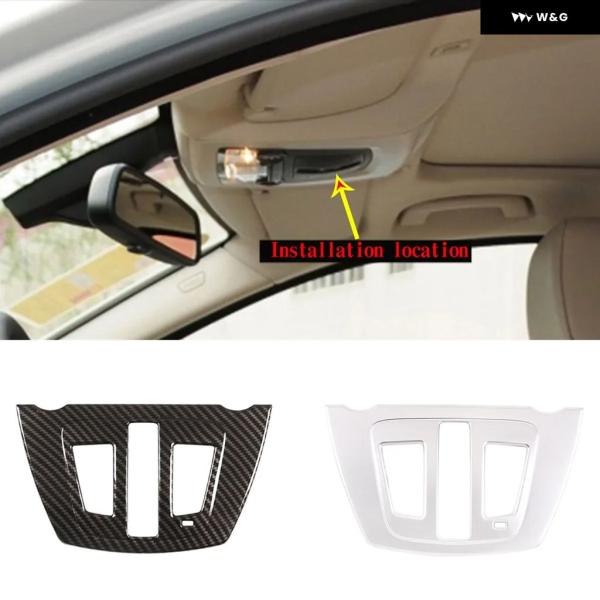 BMW 5 7シリーズ F10 F18 F01 F02 車用ルーフ読書灯 サンルーフスイッチ ボタン パネル トリム フレーム カバー 自動車内装アクセサリー カスタム パーツ アクセサリーItem Weight:25gItem Heigh...