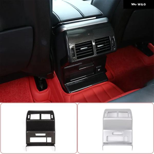 カーボン ランド レンジローバー ヴェラール 2017-2025 ABS インナーリア列 エアコン ベント フレーム カバー トリム カーアクセサリー カスタム パーツ アクセサリーHign-concerned Chemical:NoneI...