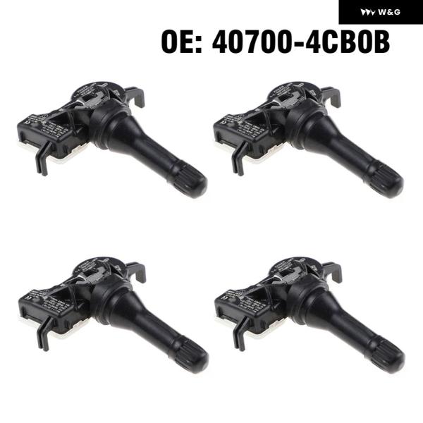 4個 車用TPMS タイヤ エア圧 モニターセンサー システム 407004CB0B 日産 アルマダ 2016 2017 2018 ティアナ 2019 インフィニティ QX50 カスタム パーツ アクセサリーHign-concerned C...