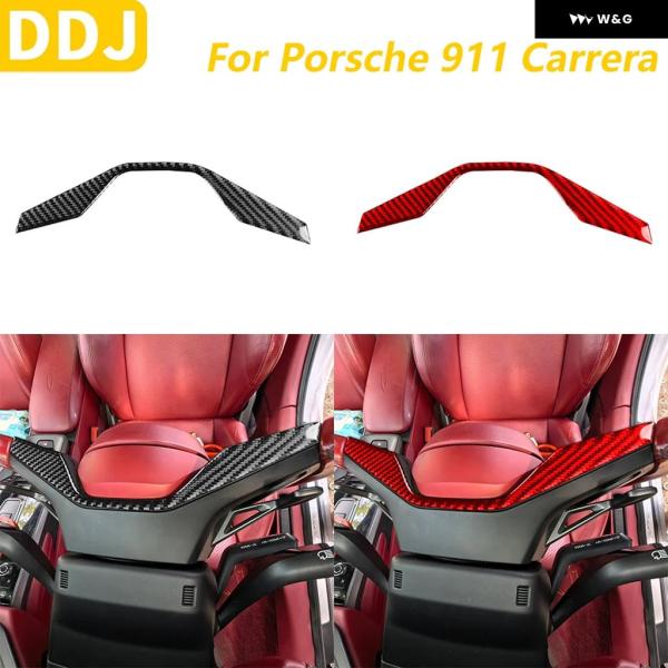 ポルシェ 911 992 カレラ 2019-2024 カーボン ステアリングホイール アッパー パネル トリム カバー カーアクセサリー ステッカー カスタム パーツ アクセサリーHign-concerned Chemical:NoneSt...