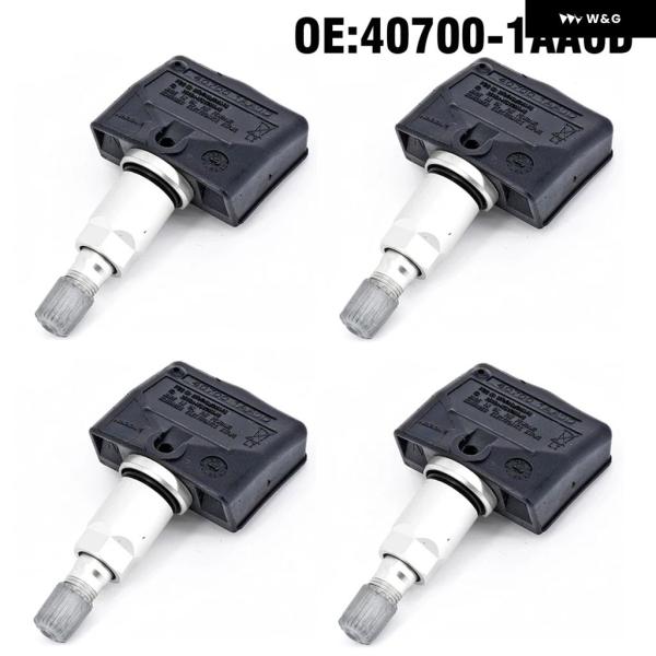 4個 タイヤ エア圧 センサー システム TPMS 433MHZ 日産 アルティマアルマダキューブ2011-2012 マキシマタイタンローグ カスタム パーツ アクセサリーIs Batteries Included:YesHign-conc...