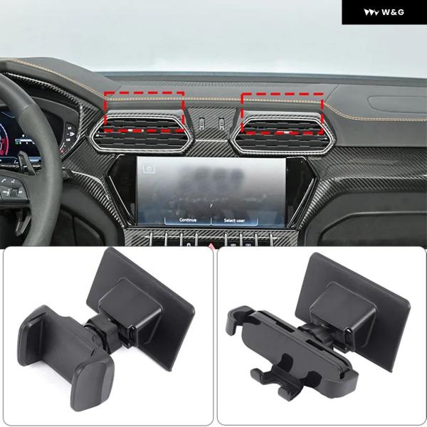 ランボルギーニ URUS 2018-2025 車用セントラル コントロール エア アウトレット 携帯電話 スタンド GPSナビゲーション スタンド 車内アクセサリー カスタム パーツ アクセサリーHign-concerned Chemica...