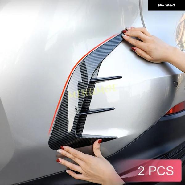 レクサス NX250 NX350 NX350H NX450H+ 2022 - 2025 カーボン リア バンパー エアベント モールディング トリム アクセサリー カスタム パーツ アクセサリーHign-concerned Chemical...