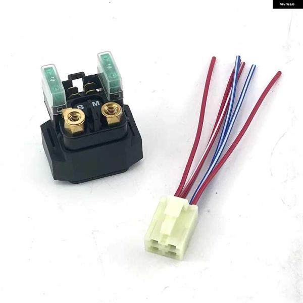 オートバイ バイク スターターリレー ソレノイド ヤマハ FJR1300 R6 FZ1 FZ1S FZS1000 FAZER XVS 11 1100 XV17 1700 カスタム パーツ アクセサリーHign-concerned Chemi...