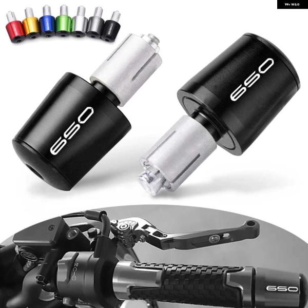 オートバイ バイク ハンドルバー グリップ バーエンド プラグCNC 合金 ハンドルバー グリップ キャップ スライダー カワサキ Z650 Z 650 Z650RS NINJA 650 カスタム パーツ アクセサリーHign-concer...