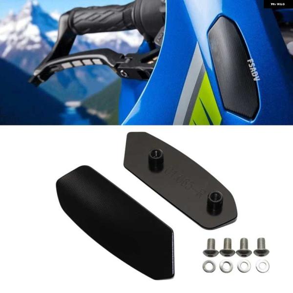 スズキ GSXR 1000 GSX-R 1000R GSX-R1000 GSXR1000RZ 2017-2024 オートバイ バイク ミラー ブロックオフプレート ブランキングプレートキット カスタム パーツ アクセサリーOrigin:Ma...