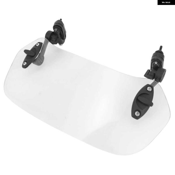 ウインドシールド エクステンション - 汎用 クリップオン ウインドスクリーン エクステンダー - ホンダ スズキ カワサキ カスタム パーツ アクセサリーHign-concerned Chemical:NoneOrigin:Mainlan...