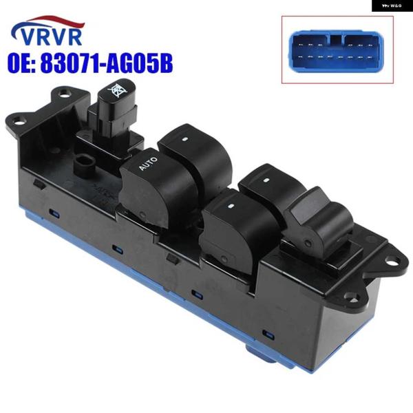 83071-AG05B 83071AG05B 14ピン フロント左側マスターウィンドウパワースイッチ 2005-2009 スバル レガシィ アウトバック カスタム パーツ アクセサリーHign-concerned Chemical:None...