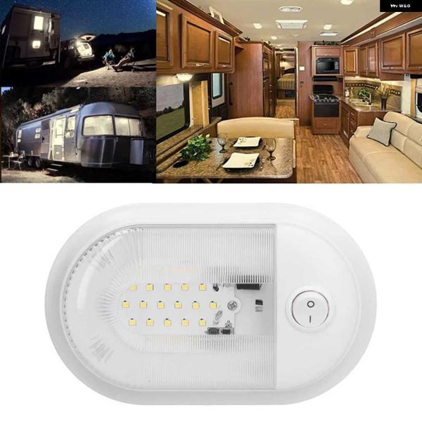 24 LED インテリア ドームライトランプ 12-24V RVマリン 独立スイッチ付き 省電力 環境 カスタム パーツ アクセサリーHign-concerned Chemical:NoneOrigin:Mainland ChinaMate...