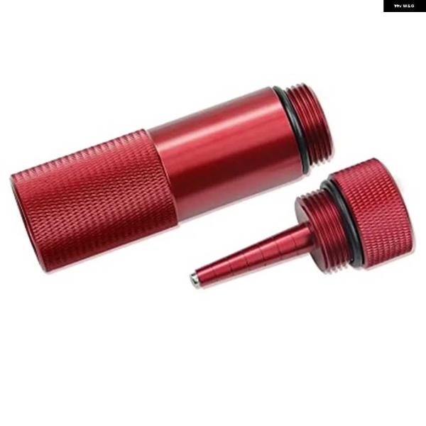 2個赤オイル交換ファンネルと磁気オイルディップスティック ホンダ EU2200I ジェネレーター 汚れないオイル交換ファンネル 磁気オイルディップスティック カスタム パーツ アクセサリーHign-concerned Chemical:No...