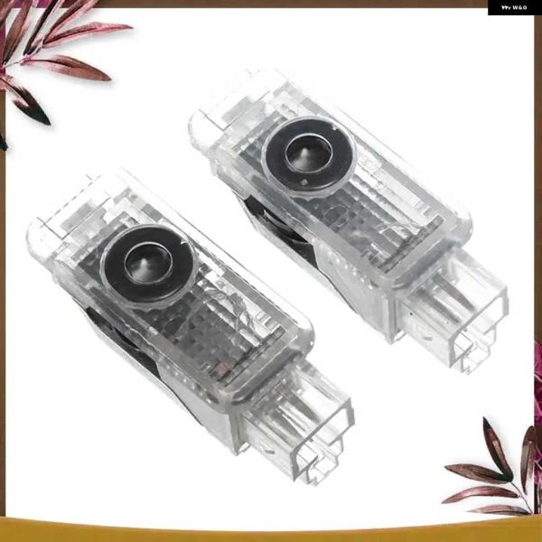 2PCS 車ドアウェルカムライト LED プロジェクターライト デコレーション A6L Q5 Q7 Q3 A3 A5 A7 A8 A4L S4 S5 S6 パーツ カスタム パーツ アクセサリーHign-concerned Chemical...