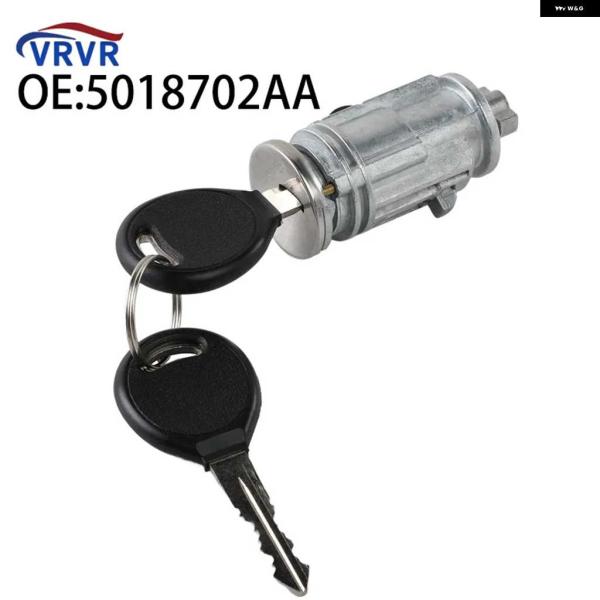 5018702AA 車用 イグニッション スイッチロックバレル シリンダーセット キー2個 68027525AA US285L 924709 02-08 ダッジ ラム デュランゴ カスタム パーツ アクセサリーHign-concerned ...