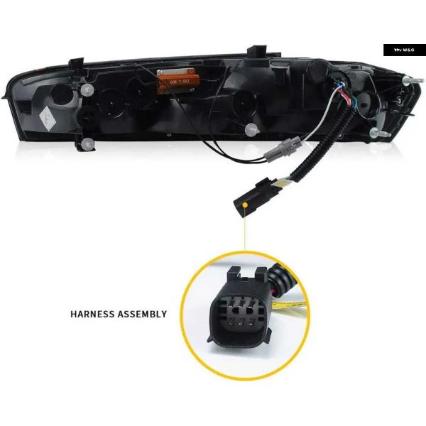 シボレー カマロ 2016-2018 2個セット テールライト アセンブリ フルLED テールライト ダイナミックウィンカー ブレーキ リバース テールライト カスタム パーツ アクセサリーHign-concerned Chemical:N...