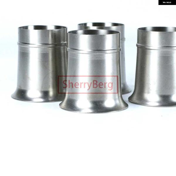 トランペット 75MM 3インチ WEBER SOLEX 46/48 IDA 48MM IDA 48IDA スライドイン ベロシティスタック AL エアホーン ラム パイプ 4個 カスタム パーツ アクセサリーHign-concerned ...