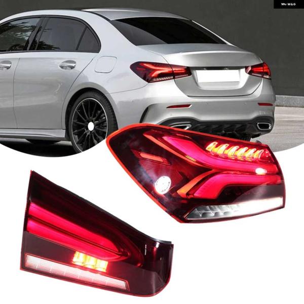メルセデス ベンツ A クラス W177 2019 2020 リア テールライト ウィンカー リバースライト ブレーキ パーキング ライト テールライト カスタム パーツ アクセサリーHign-concerned Chemical:None...