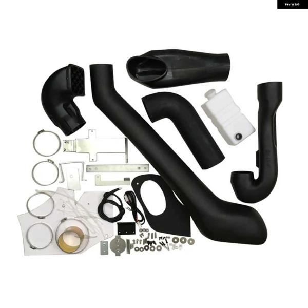 車用シュノーケルキット 2007-2018-22 ミツビシ パジェロ V87 V97 V93 エアインテーク パイプ シュノーケル 2023 カスタム パーツ アクセサリーHign-concerned Chemical:NonePlacem...