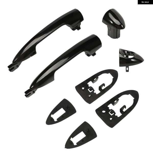 ブラックフロント ドアハンドル 2156145296 156145295 アルファロメオ ジュリエッタ アルファ ミト ランチア Y カスタム パーツ アクセサリーHign-concerned Chemical:NoneOrigin:Mai...